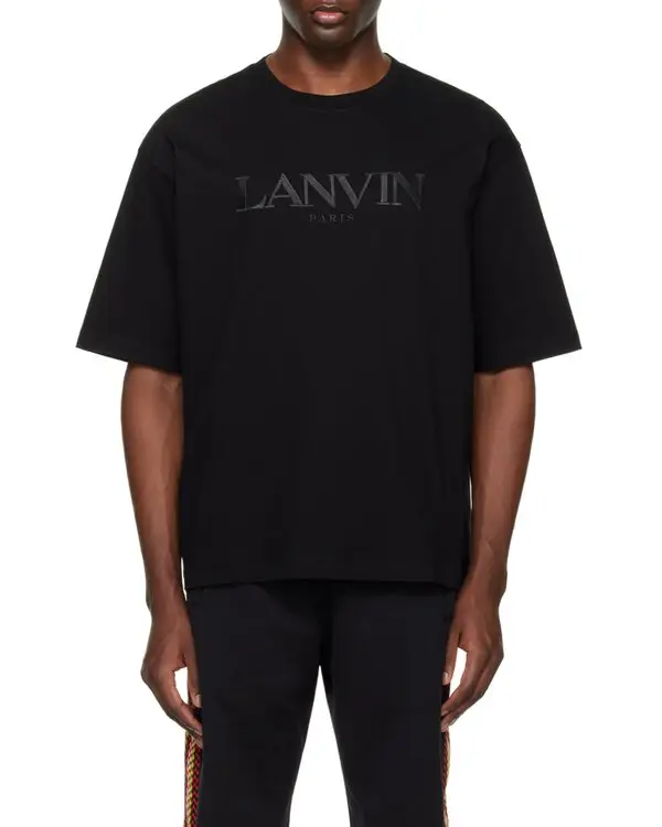 LANVIN Oversized Embroidered T-shirt
