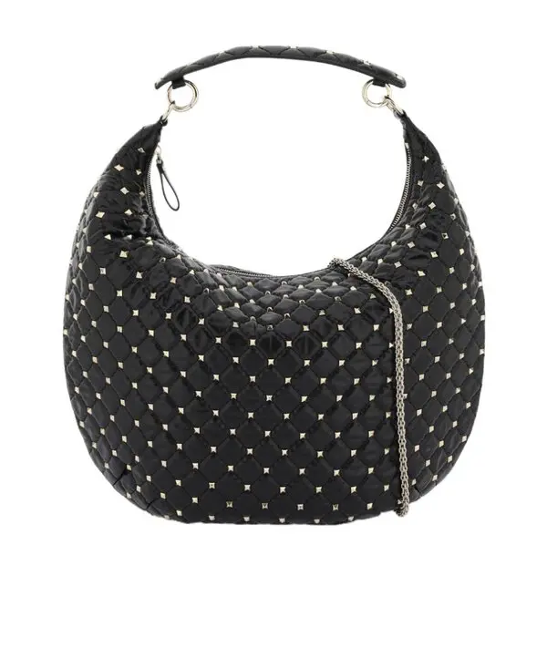 Valentino Garavani Rockstud Spike Zip-up Shoulder Bag