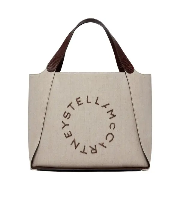 Stella McCartney Logo-appliqué Top Handle Bag