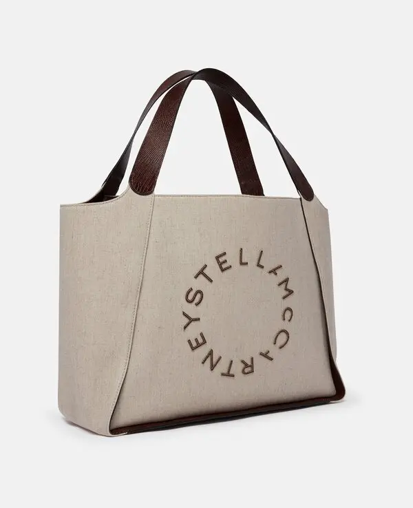 Stella McCartney Logo-appliqué Top Handle Bag