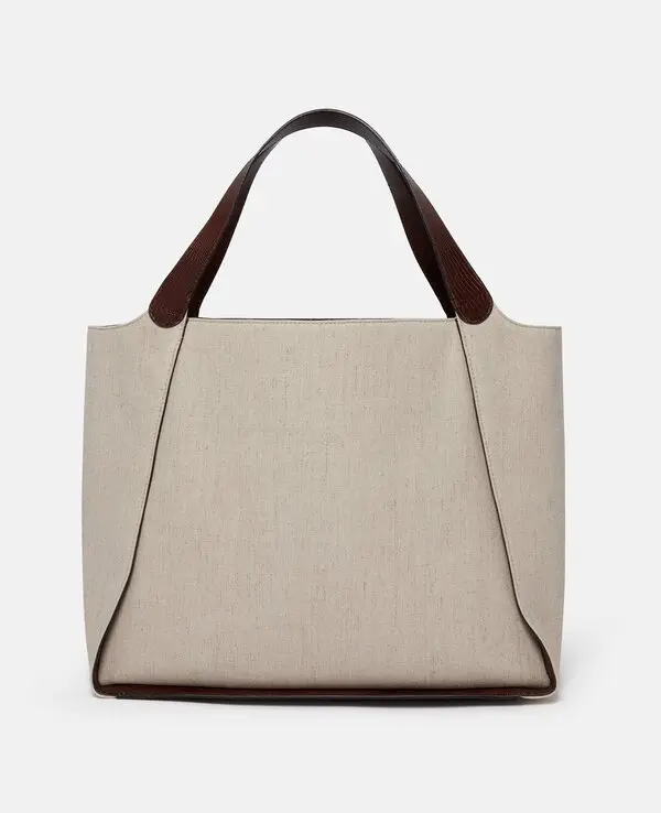 Stella McCartney Logo-appliqué Top Handle Bag