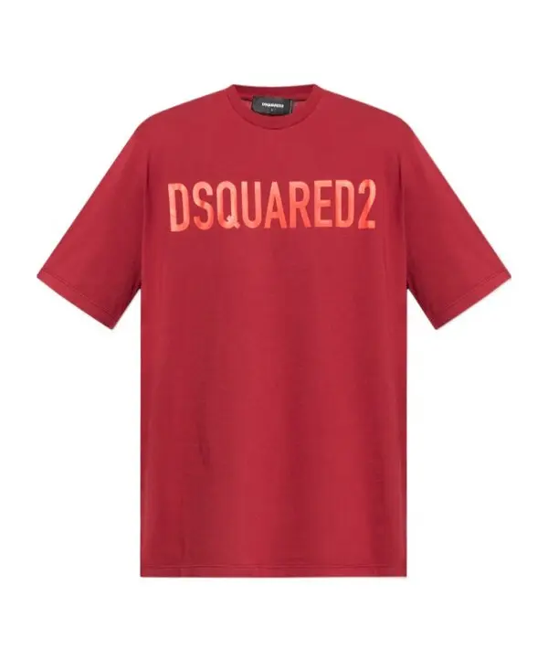 Dsquared2 Logo Printed Crewneck T-shirt