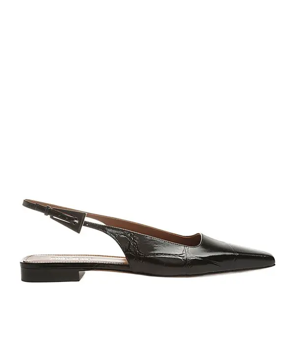 Paris Texas Bettina Ballet Flats - Black