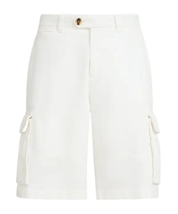 Brunello Cucinelli Cotton Cargo Shorts