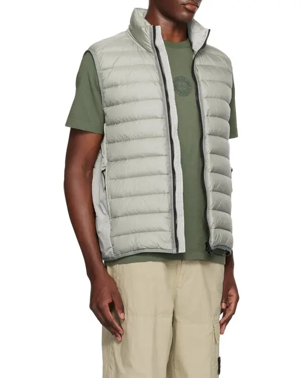 Stone Island High Neck Quilted Gilet