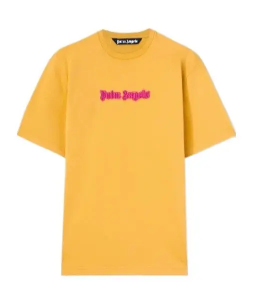 Palm Angels Logo Embroidered Crewneck T-shirt