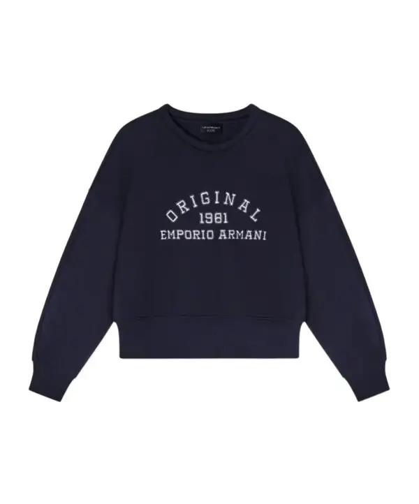 Emporio Armani Long-sleeve Oversized Sweatshirt