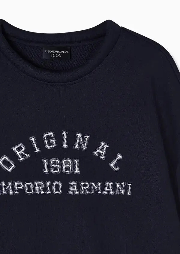 Emporio Armani Long-sleeve Oversized Sweatshirt