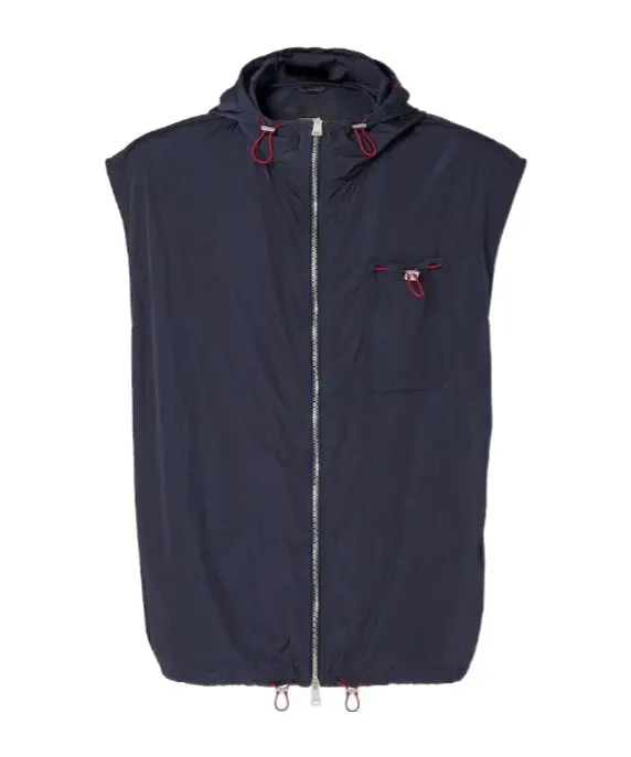 Fendi Dark Nylon Vest - Blue