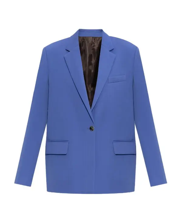 Attico Glen Oversized Blazer - Blue