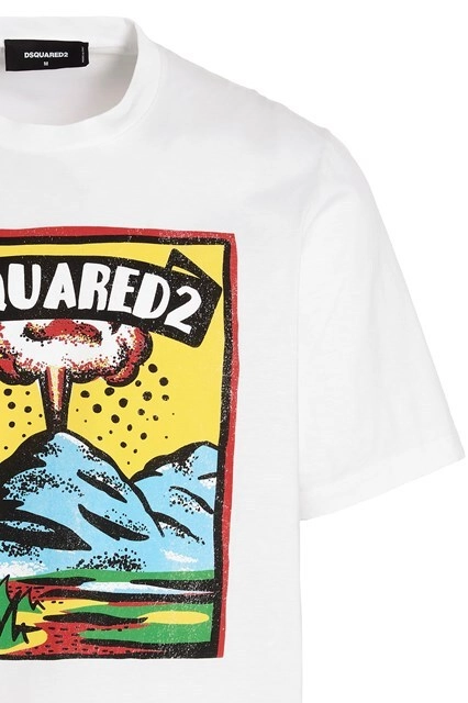 Dsquared2 Graphic-print Cotton T-shirt