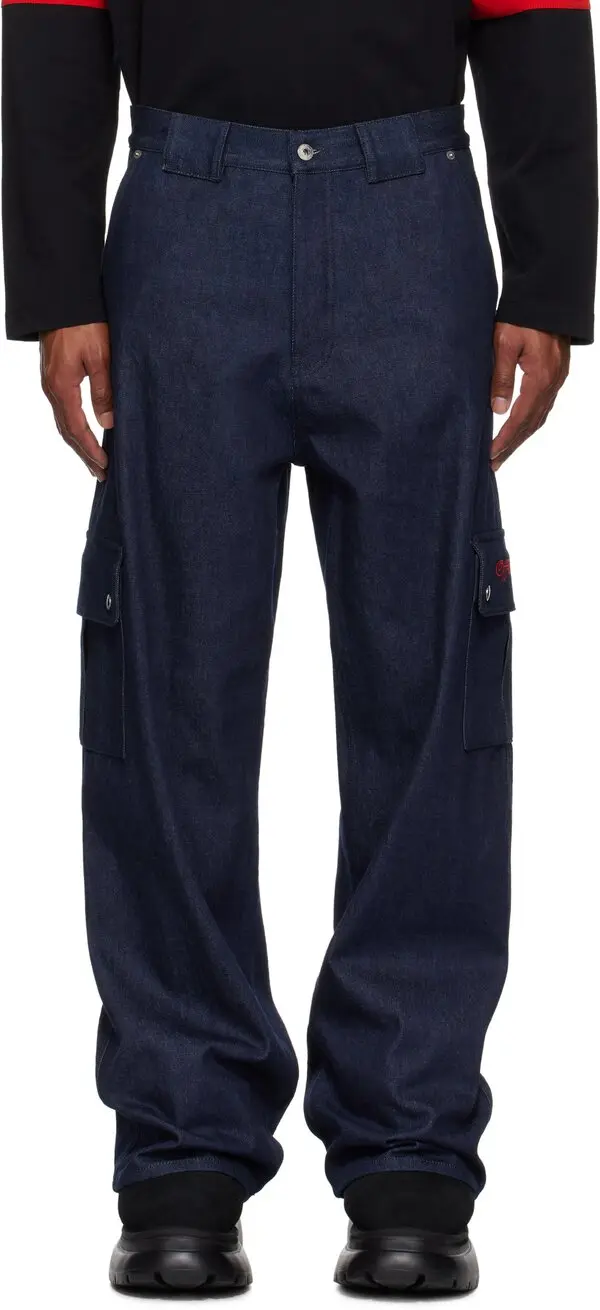 Off-White Script Cargo Jeans