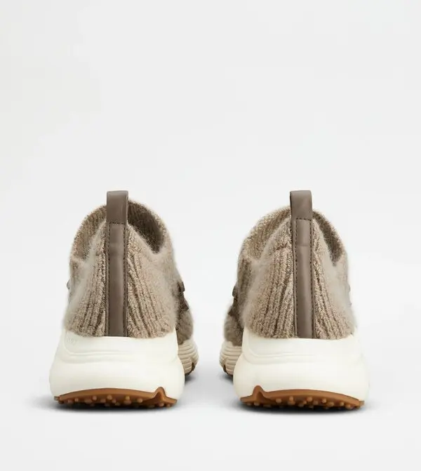 TOD'S Kate Round-toe Knitted Sneakers - Altraversione