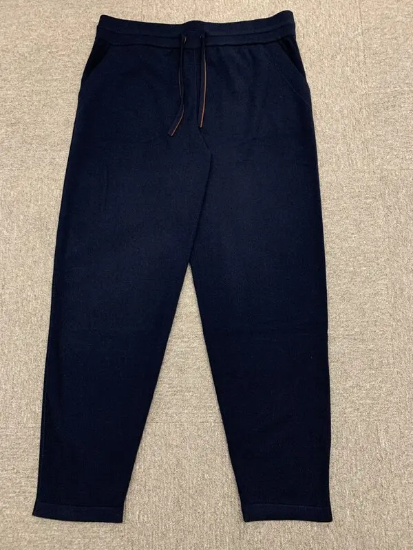 Loro Piana Drawstring Knitted Pants