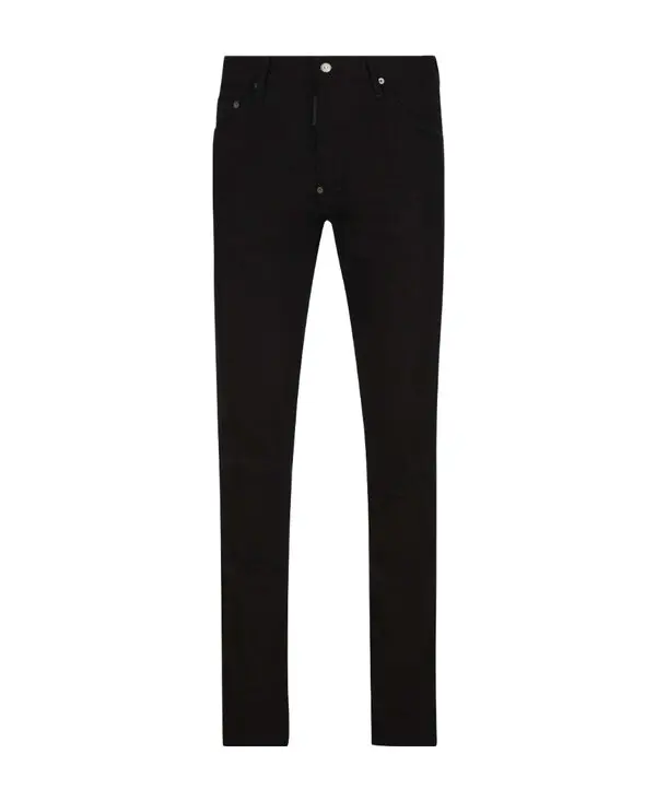 Dsquared2 Rear Logo-print Skinny Jeans - Black