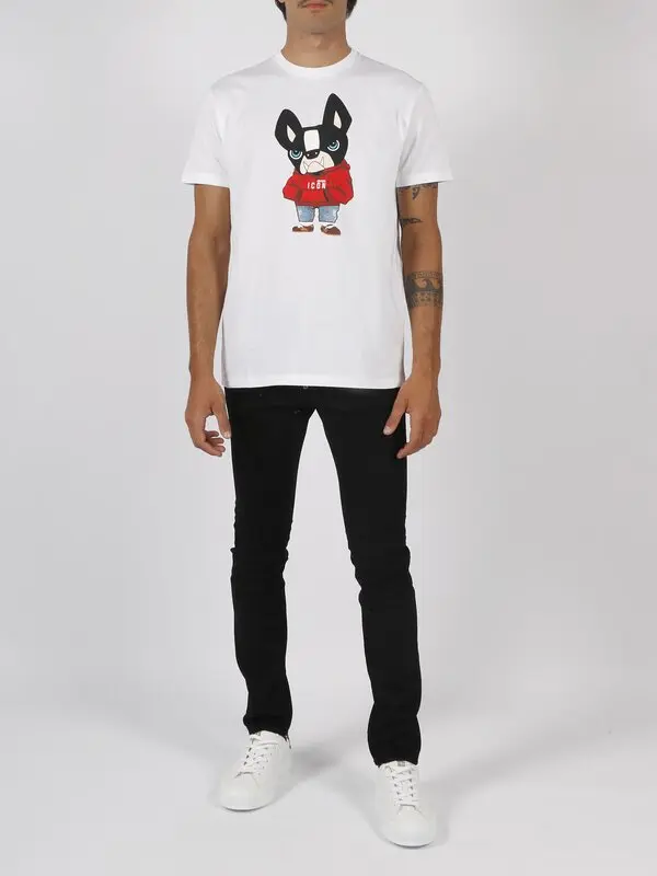 Dsquared2 Rear Logo-print Skinny Jeans