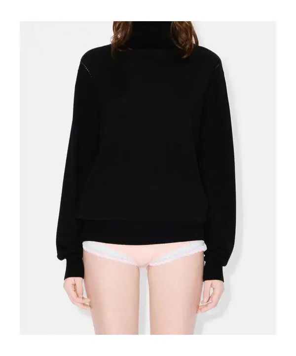 Kenzo Jumper In Merino Wool And Silk