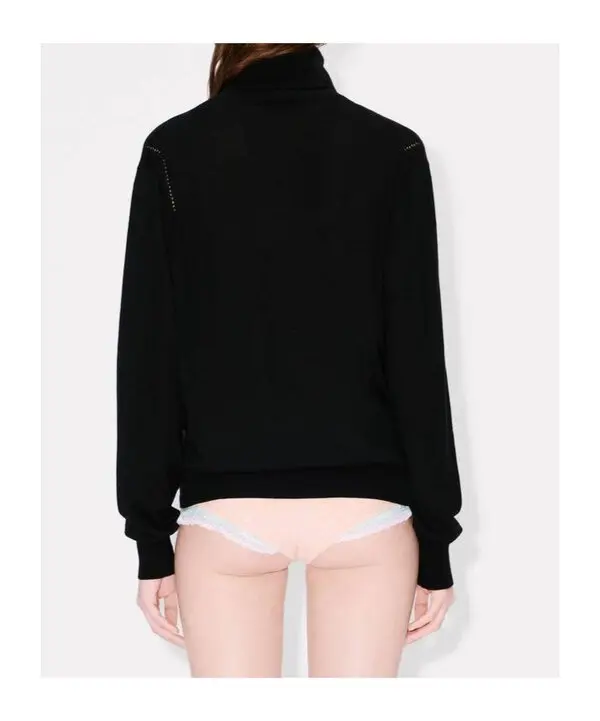 Kenzo Jumper In Merino Wool And Silk