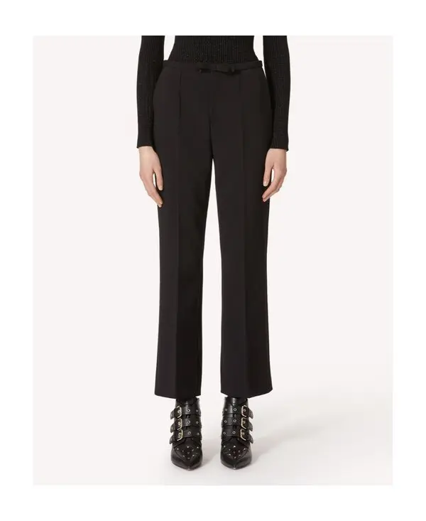 Red Valentino Bow Knot Details Casual Pants