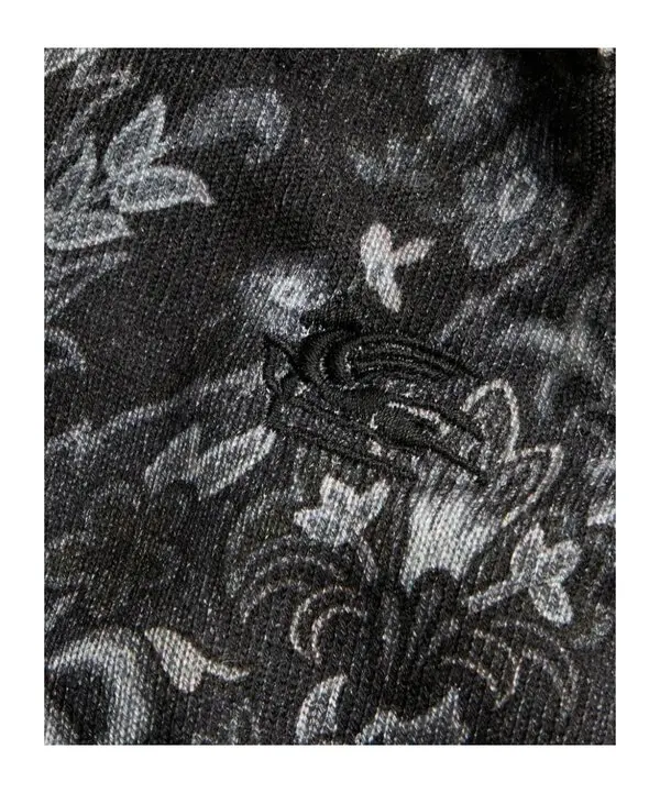 Etro Paisley Intarsia-knitted Long-sleeved Jumper - Black