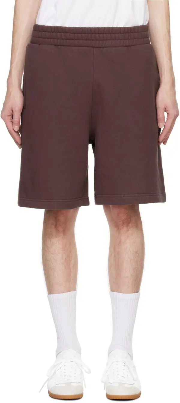 Palm Angels Logo Printed Elastic Waist Track Shorts