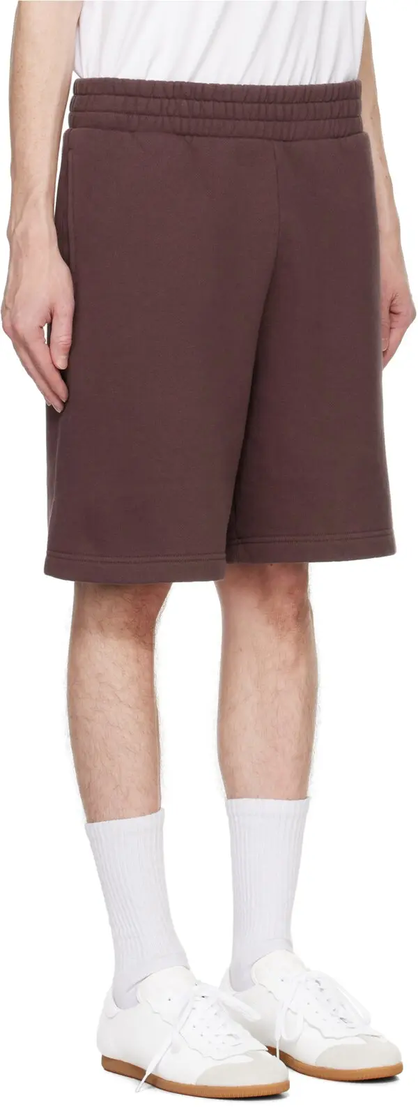 Palm Angels Logo Printed Elastic Waist Track Shorts