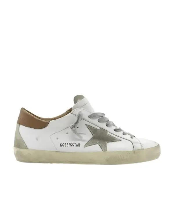 GOLDEN GOOSE Logo Details Casual Sneakers - White