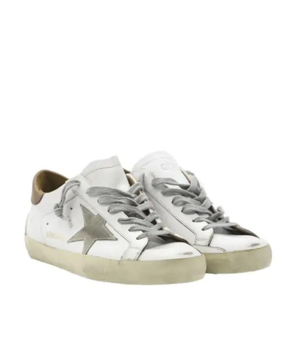 GOLDEN GOOSE Leather Sneakers With Logo Detail