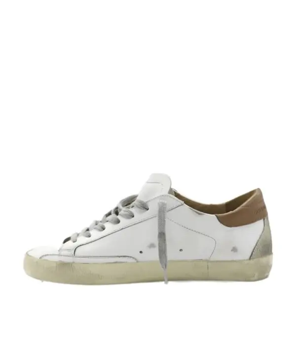 GOLDEN GOOSE Leather Sneakers With Logo Detail
