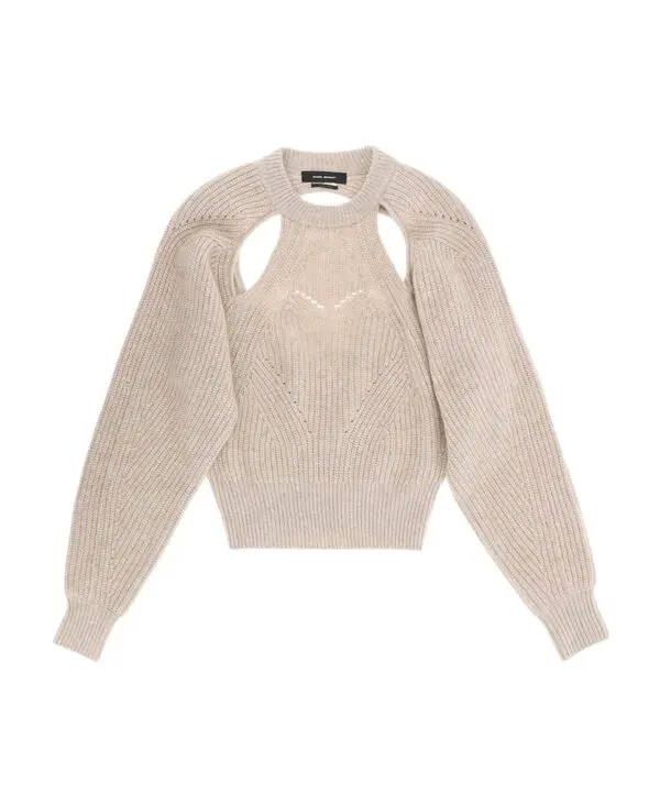 Isabel Marant Étoile Palma Cashmere Open Back Sweater