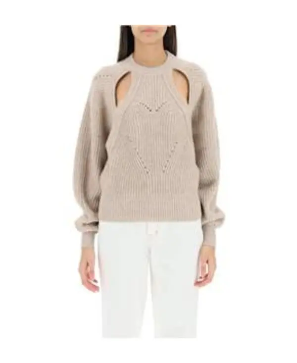 Isabel Marant Étoile Palma Cashmere Open Back Sweater
