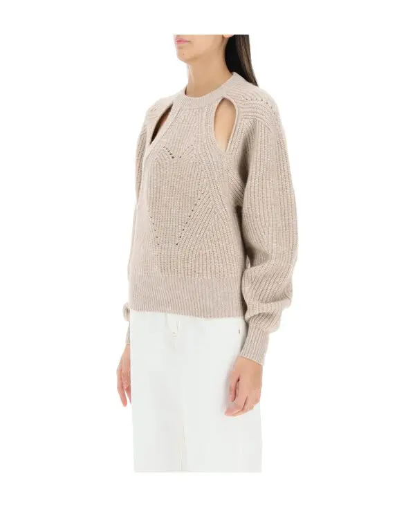 Isabel Marant Étoile Palma Cashmere Open Back Sweater