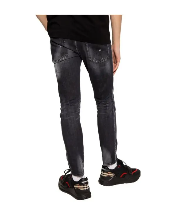 Dsquared2 Distressed Faded Skinny-fit Jeans