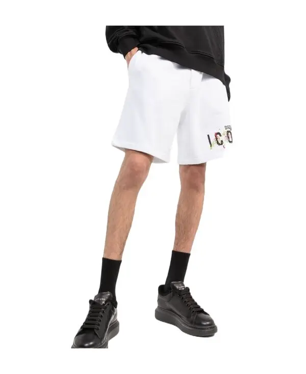 Dsquared2 Icon Cotton Track Shorts