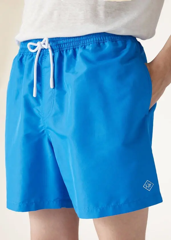 Loro Piana Elastic Waist-edge Beach Shorts