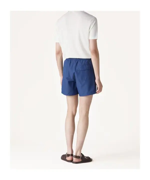 Loro Piana Elastic Waist-edge Beach Shorts