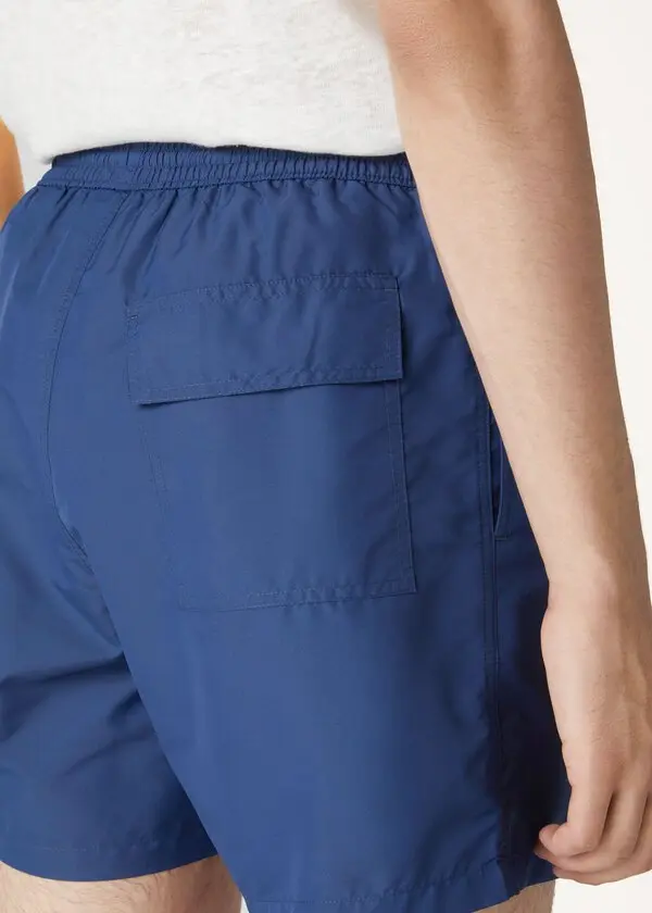 Loro Piana Elastic Waist-edge Beach Shorts