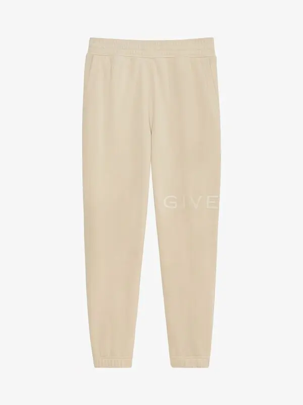 Givenchy Logo Jogging Pants - Beige