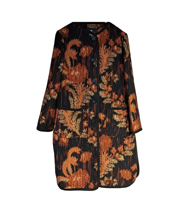 Etro Abstract-jacquard Coat