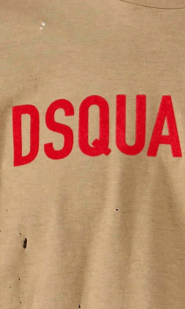 Dsquared2 Logo Printed Crewneck T-shirt