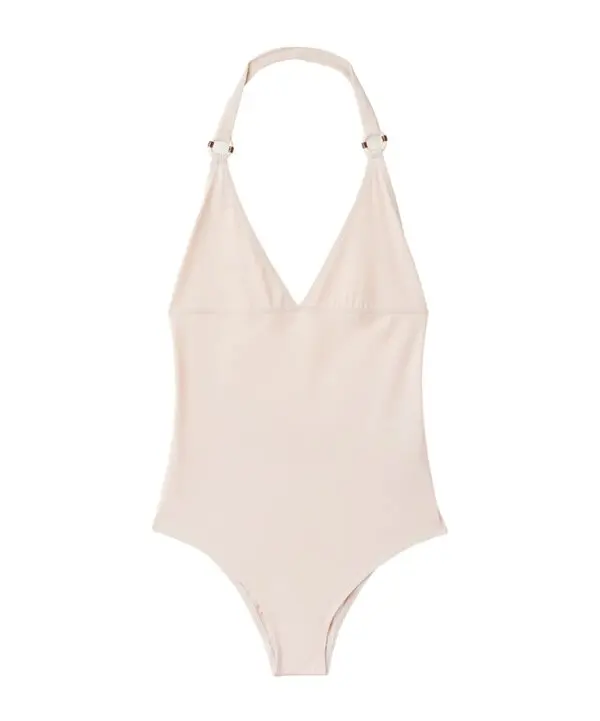Loro Piana Backless One-piece Swimsuit - Cherry Blossom