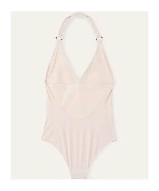 Loro Piana Backless One-piece Swimsuit - Cherry Blossom