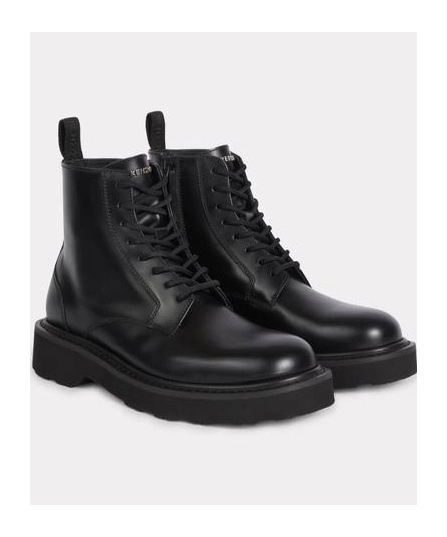 Kenzo Yukio" Leather Lace-up Boots