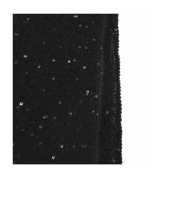 Fabiana Filippi Sequin Embellished Knitted Scarf