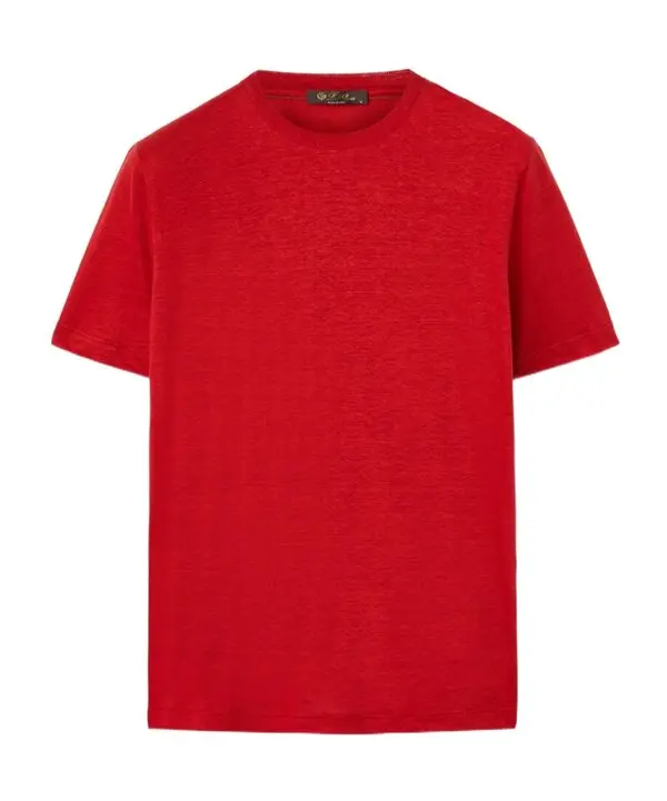 Loro Piana Open-necked Black Shirt
