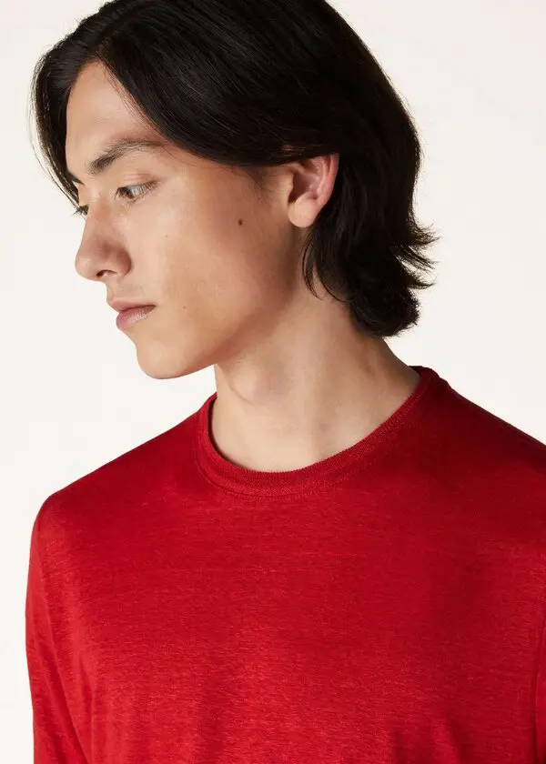 Loro Piana Open-necked Black Shirt