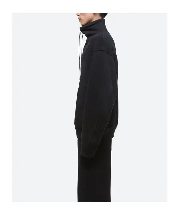 Helmut Lang Funnel Neck Drawstring Hoodie