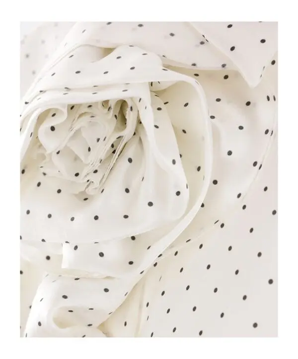 Ermanno Scervino Polka Dot Printed Long-sleeved Shirt