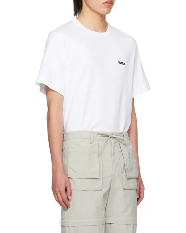 Helmut Lang Logo Embroidered Crewneck T-shirt