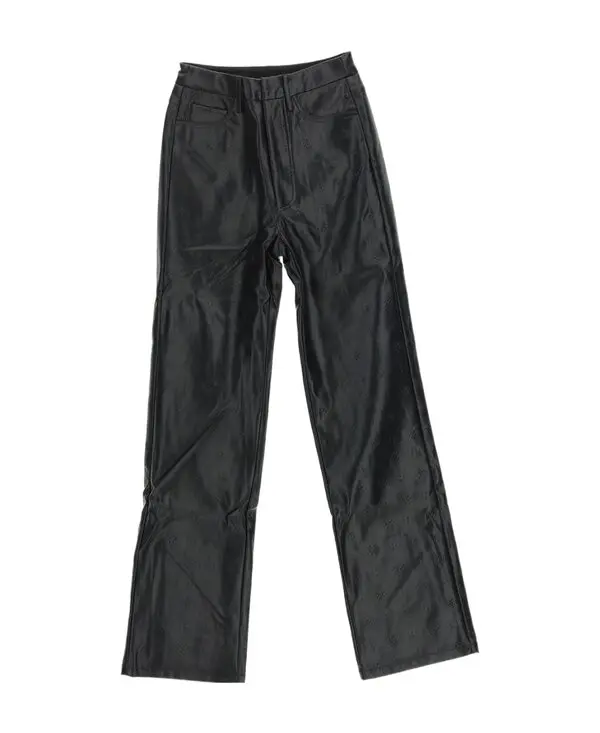 ROTATE BY BIRGER CHRISTENSEN Logo Embossed Belt Ring Casual Pants